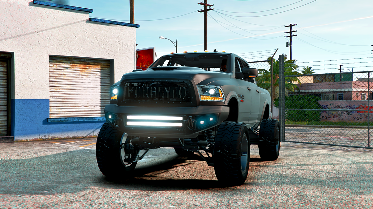 Dodge Ram 2500 Lifted FORGIATO – Fivem Dealership