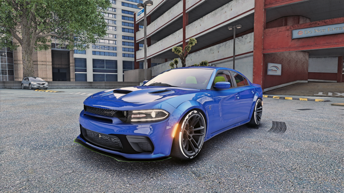 2021 Dodge Charger Hellcat Widebody Custom – Fivem Dealership