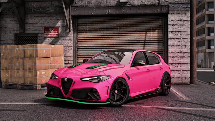 Alfa Romeo Giulia Touring x SS Concept – Fivem Dealership