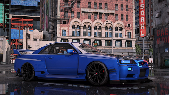 Nissan R34 Skyline LEO – Fivem Dealership