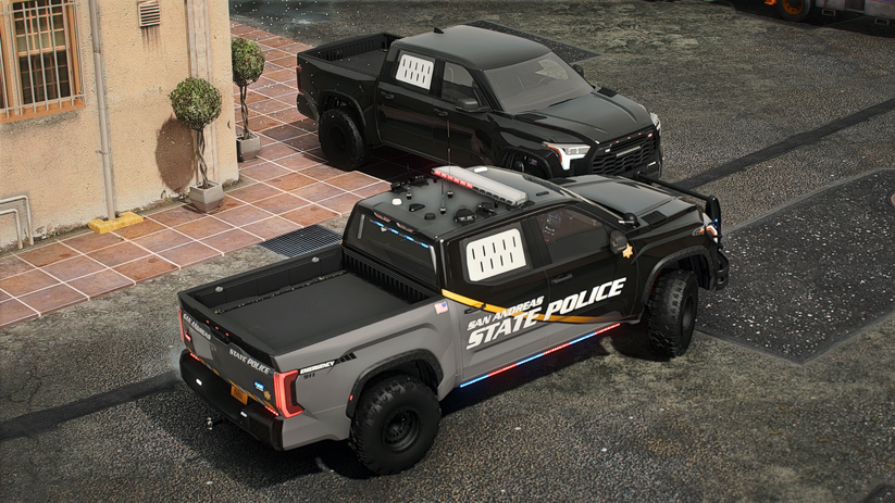 [Non ELS] Toyota Tundra 2022 Police – Fivem Dealership