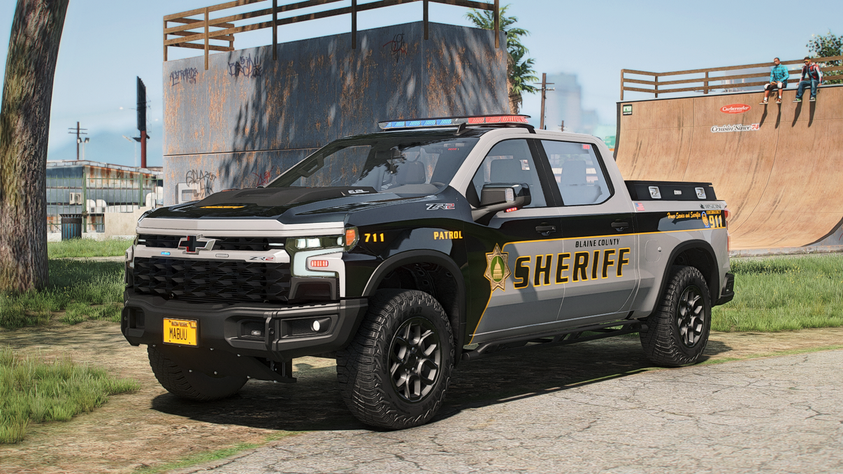 [Non ELS] Chevy Silverado 2023 Patrol truck | Space101 – Fivem Dealership