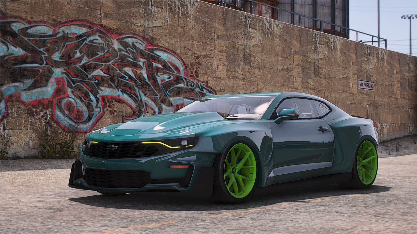 Custom 21 Camaro Widebody – Fivem Dealership