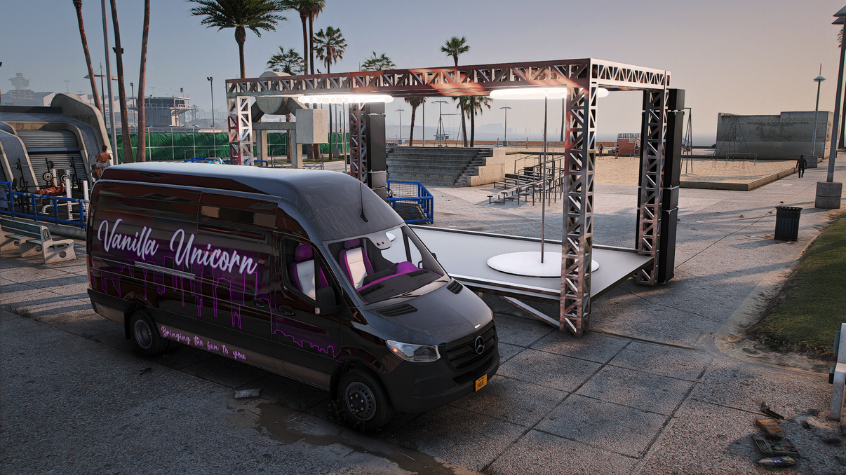 Vanilla Unicorn Van – Fivem Dealership