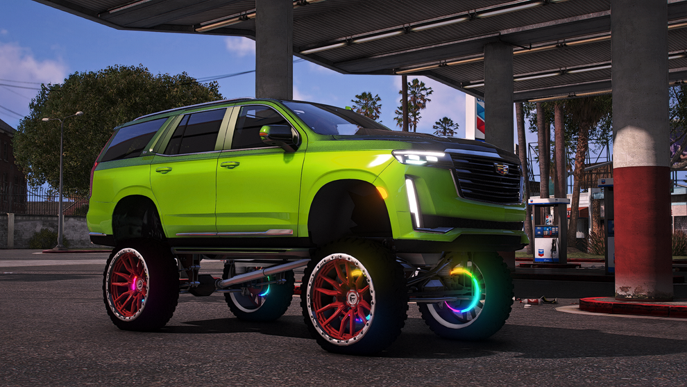 Lifted Cadillac Escalade 4x4 – Fivem Dealership
