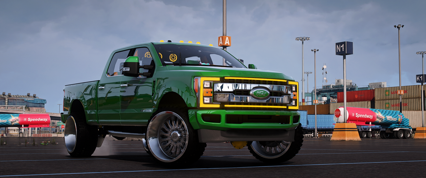 Ford F350 Platinum 2021 | Gray – Fivem Dealership