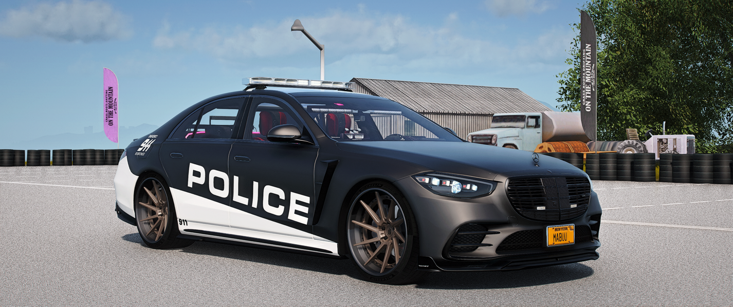 Mercedes S500 Mansory Police – Fivem Dealership