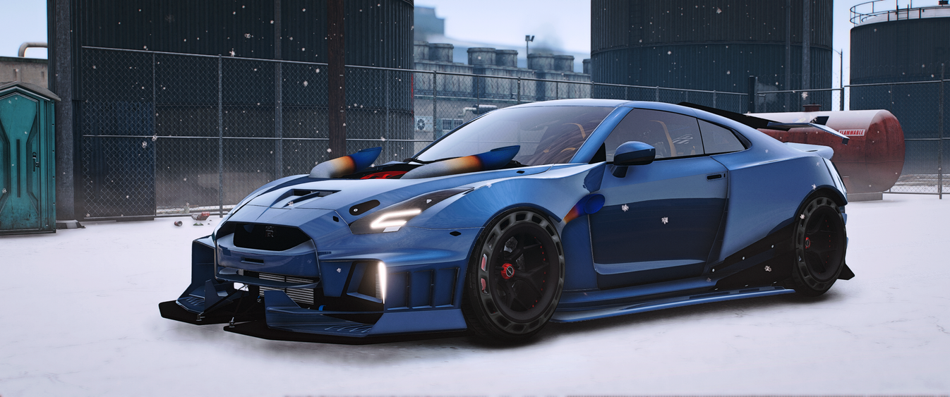 Nisan GTR R35 Legendary Custom From NFS Unbound – Fivem Dealership