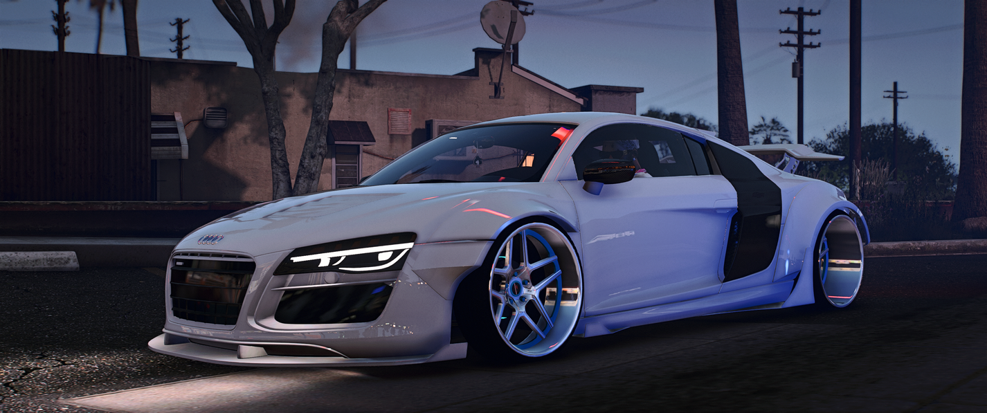 (Debadged) Audi R8 Combat – Fivem Dealership