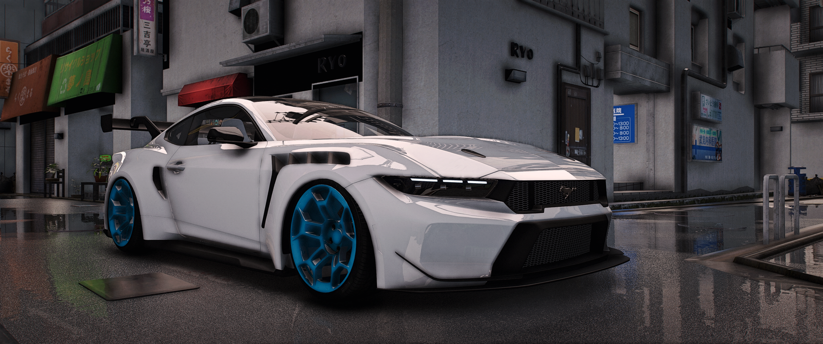 (Debadged) Custom Mustang GTD – Fivem Dealership