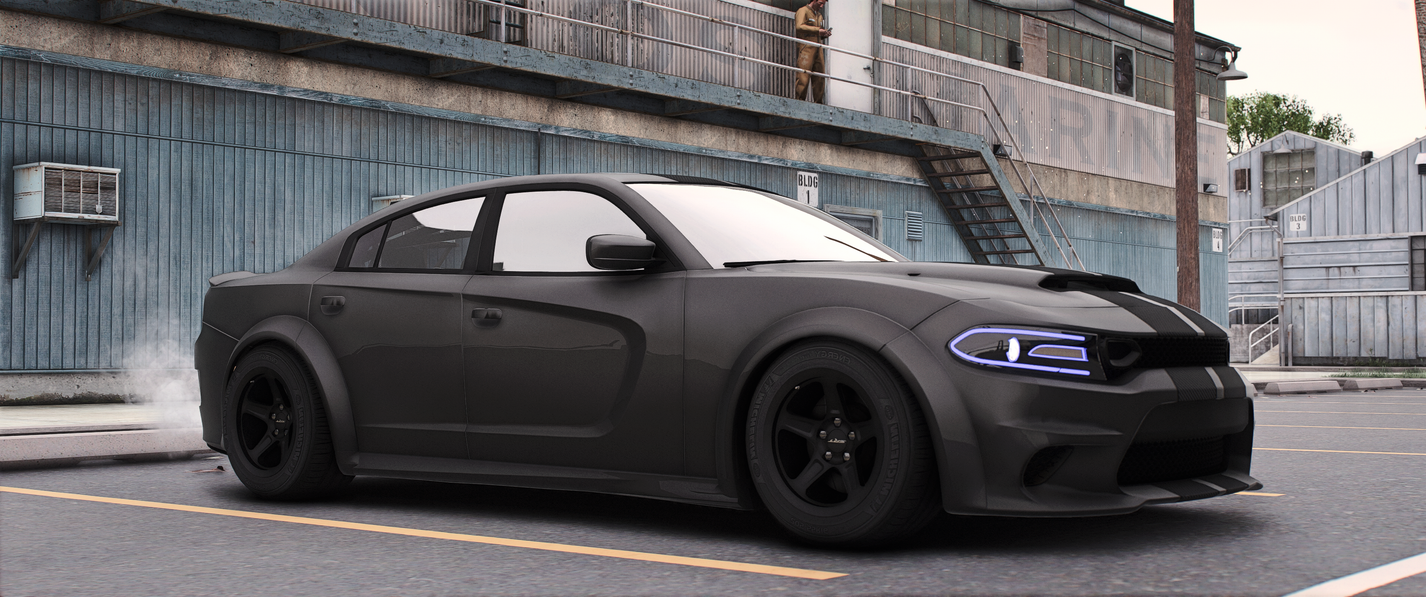 (Debadged) Dodge Charger Demon Custom – Fivem Dealership
