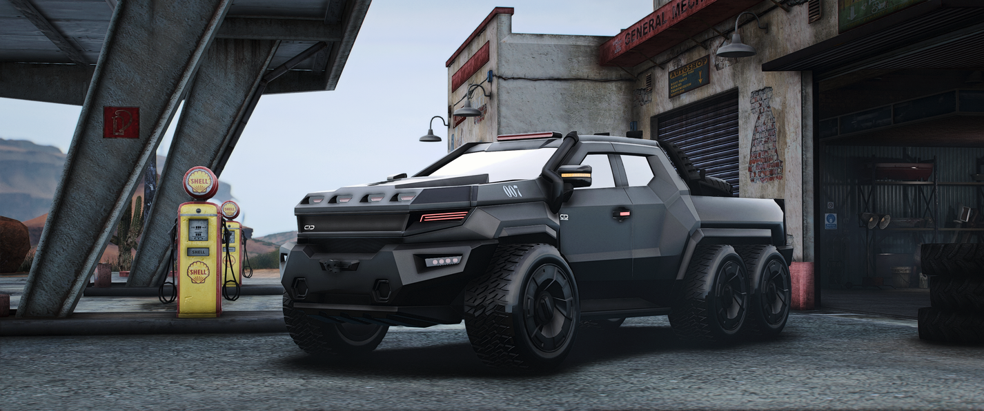 Armored Vehicles CID 6X6 – Fivem Dealership