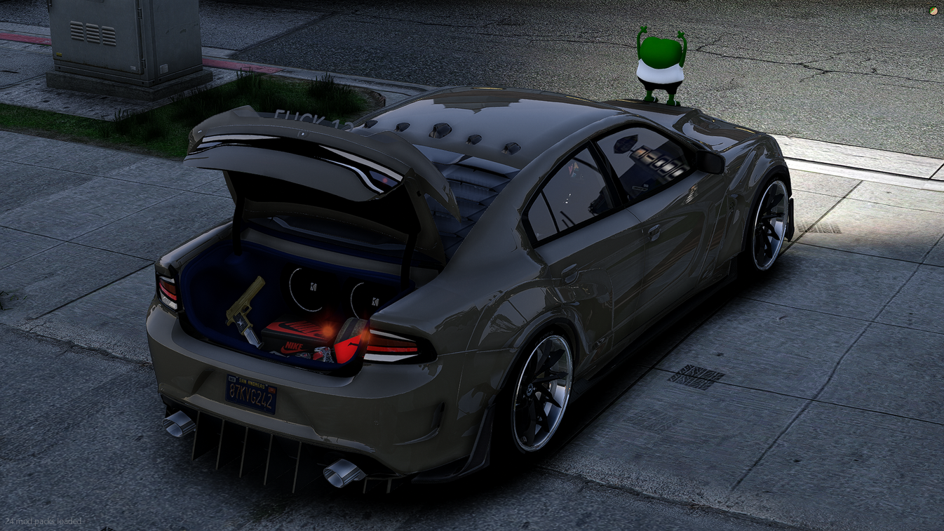 Custom Tuned Dodge Charger SRT Hellcat Redeye Widebody With Pepe The F ...