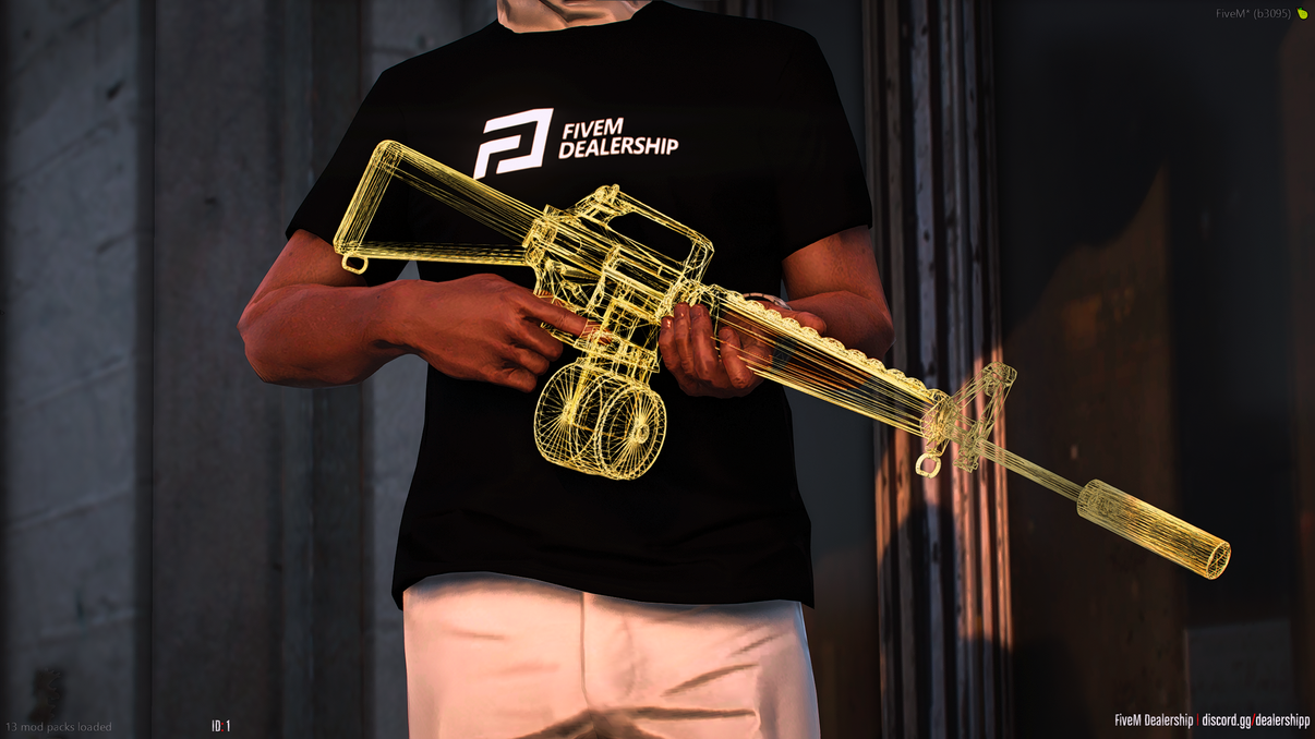 Gold WF M16 – Fivem Dealership