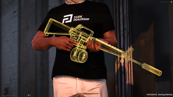 Gold WF M16 – Fivem Dealership