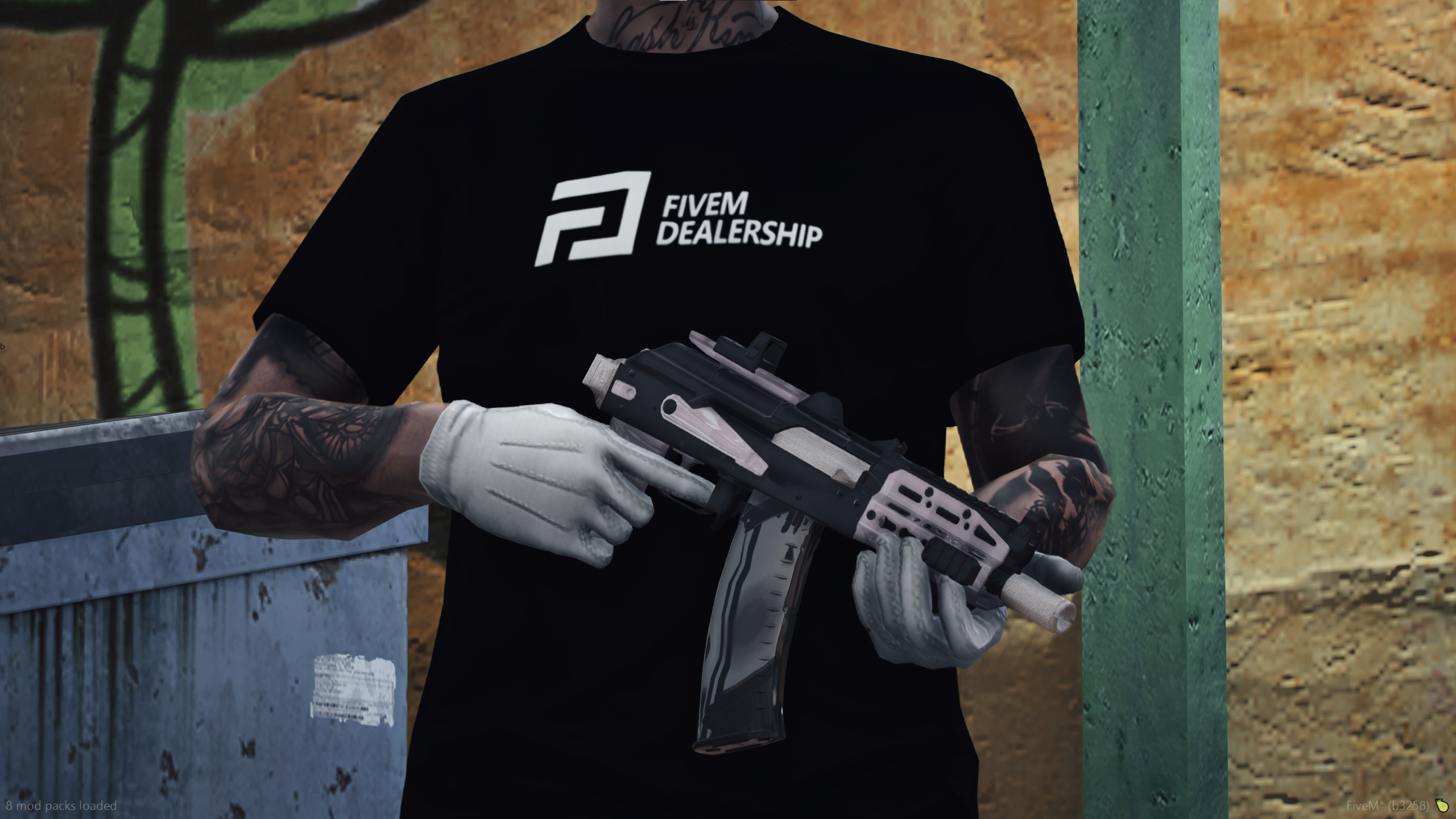 Rose Gold Iced Draco – Fivem Dealership