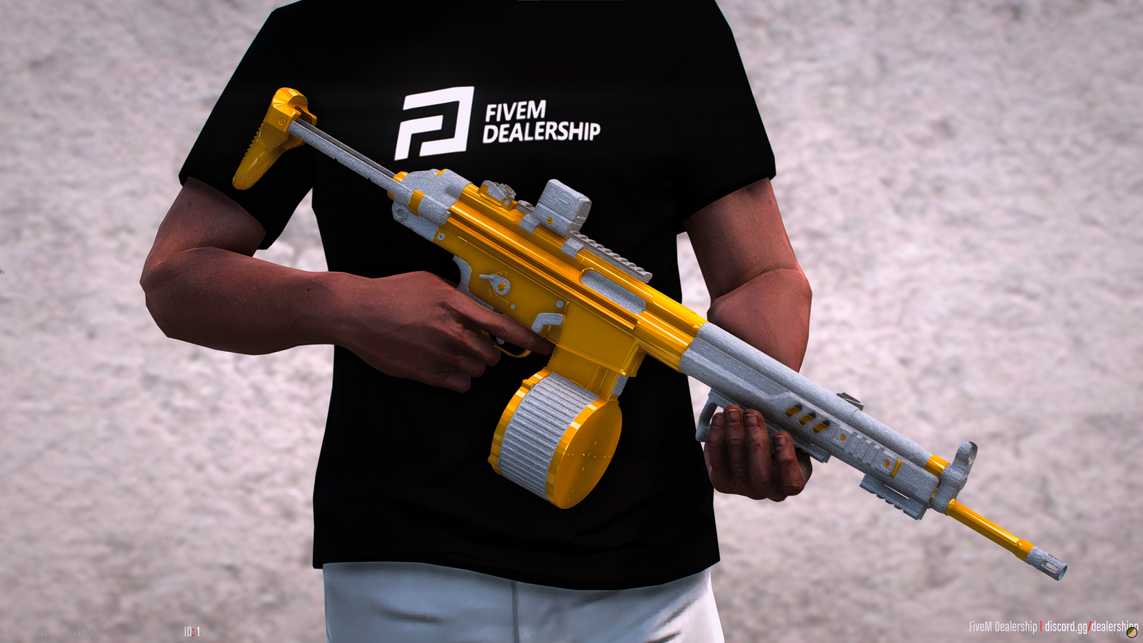 HK33 Iced and Gold – Fivem Dealership