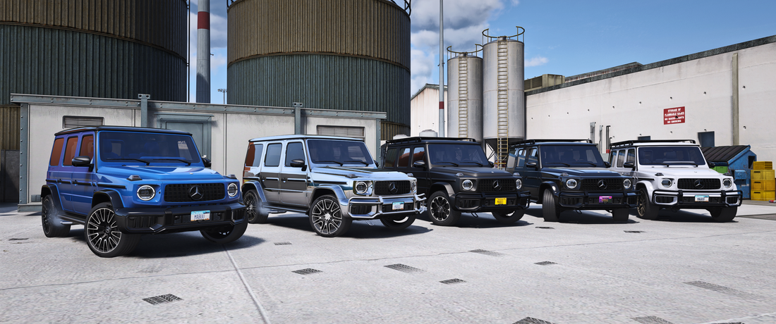 2025 Mercedes Benz AMG G63 FiveM Mod – Fivem Dealership