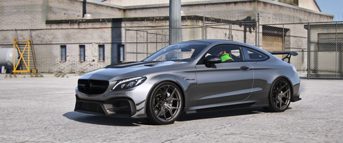 Debadged Mercedes-AMG C63 Coupe Darwin Pro – Fivem Dealership