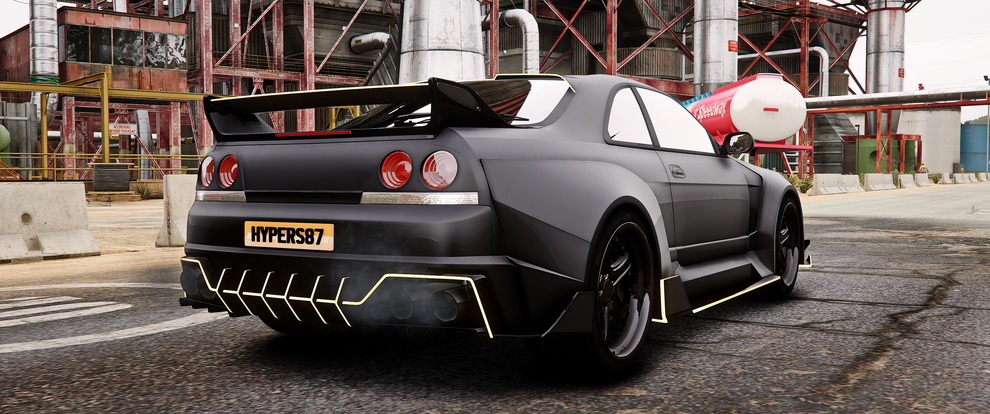 Debadged Nissan R33 Venuum – Fivem Dealership