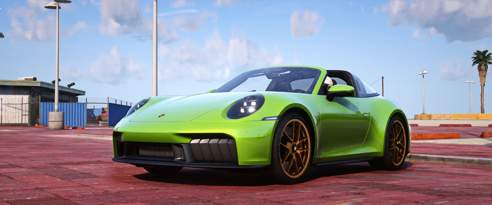 Porsche 911 Targa 4 GTS 2025 | FiveM GTA V Mod – Fivem Dealership