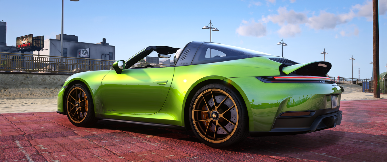 Porsche 911 Targa 4 GTS 2025 | FiveM GTA V Mod – Fivem Dealership