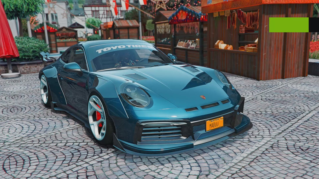 Porsche 911 Keyvany Edition [Animated Lights] – Fivem Dealership