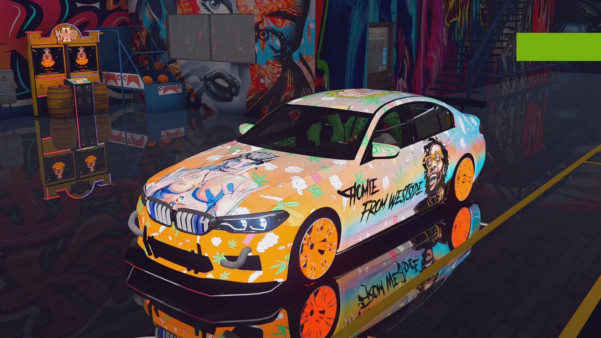 BMW M5 Weed Chill Tupac vs Wiz Khalifa [Dinamic RGB Lights] – Fivem ...