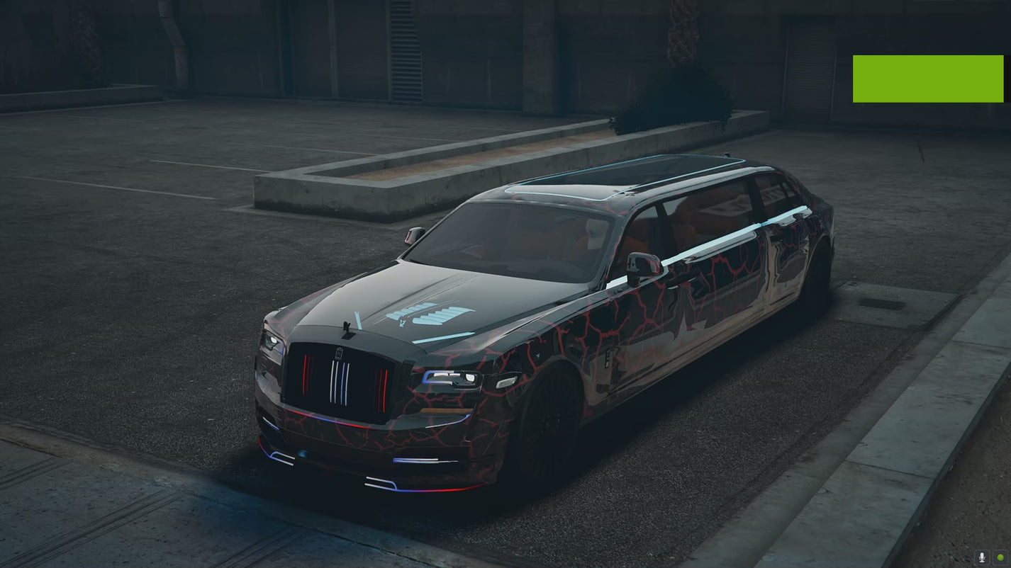 Rolls Royce Ghost Onyx Limosine 8 seats [Dinamic RGB Lights] – Fivem ...