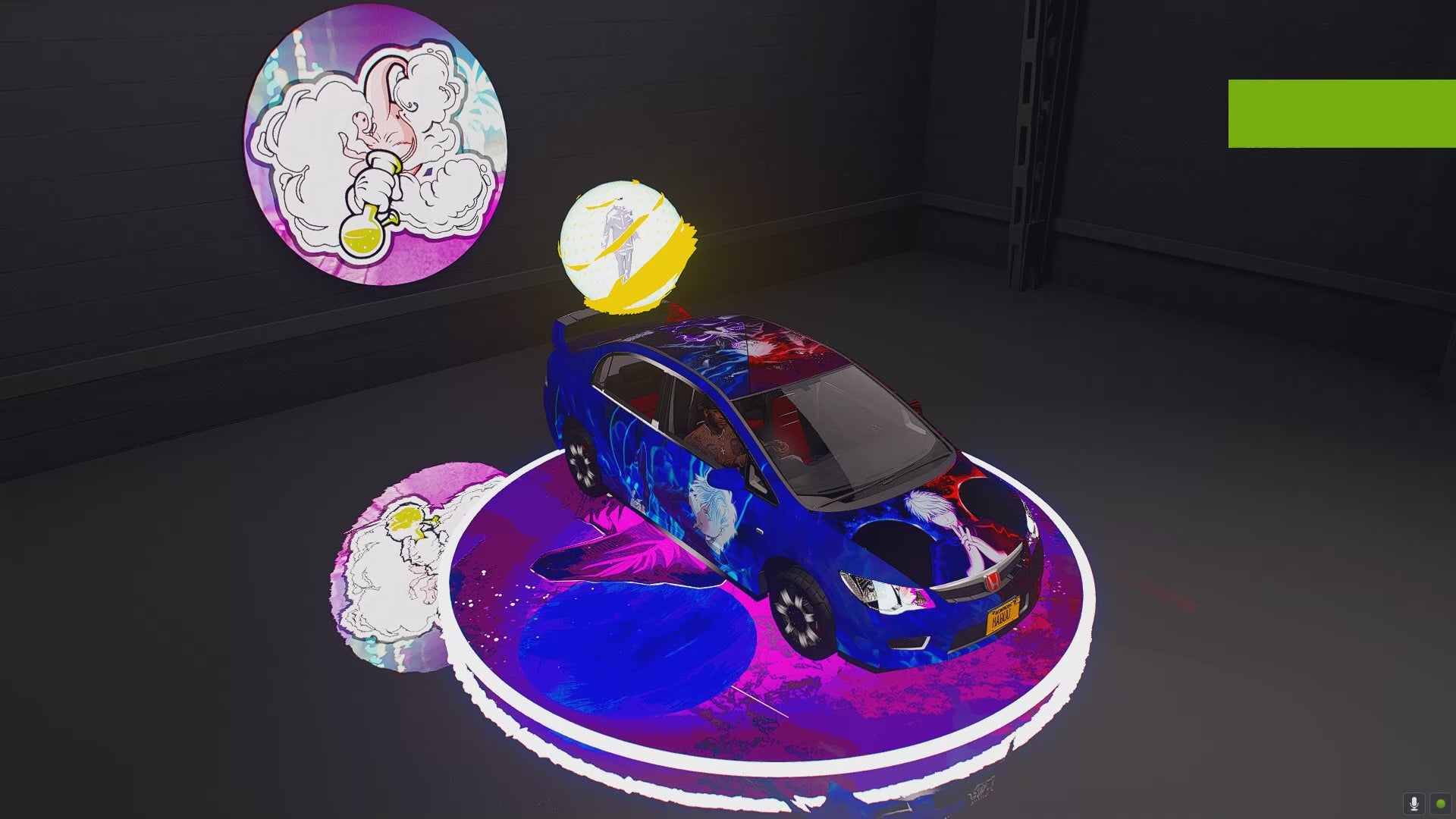Honda Civic Satoru Gojo Edition [Dinamic RGB Lights] – Fivem Dealership