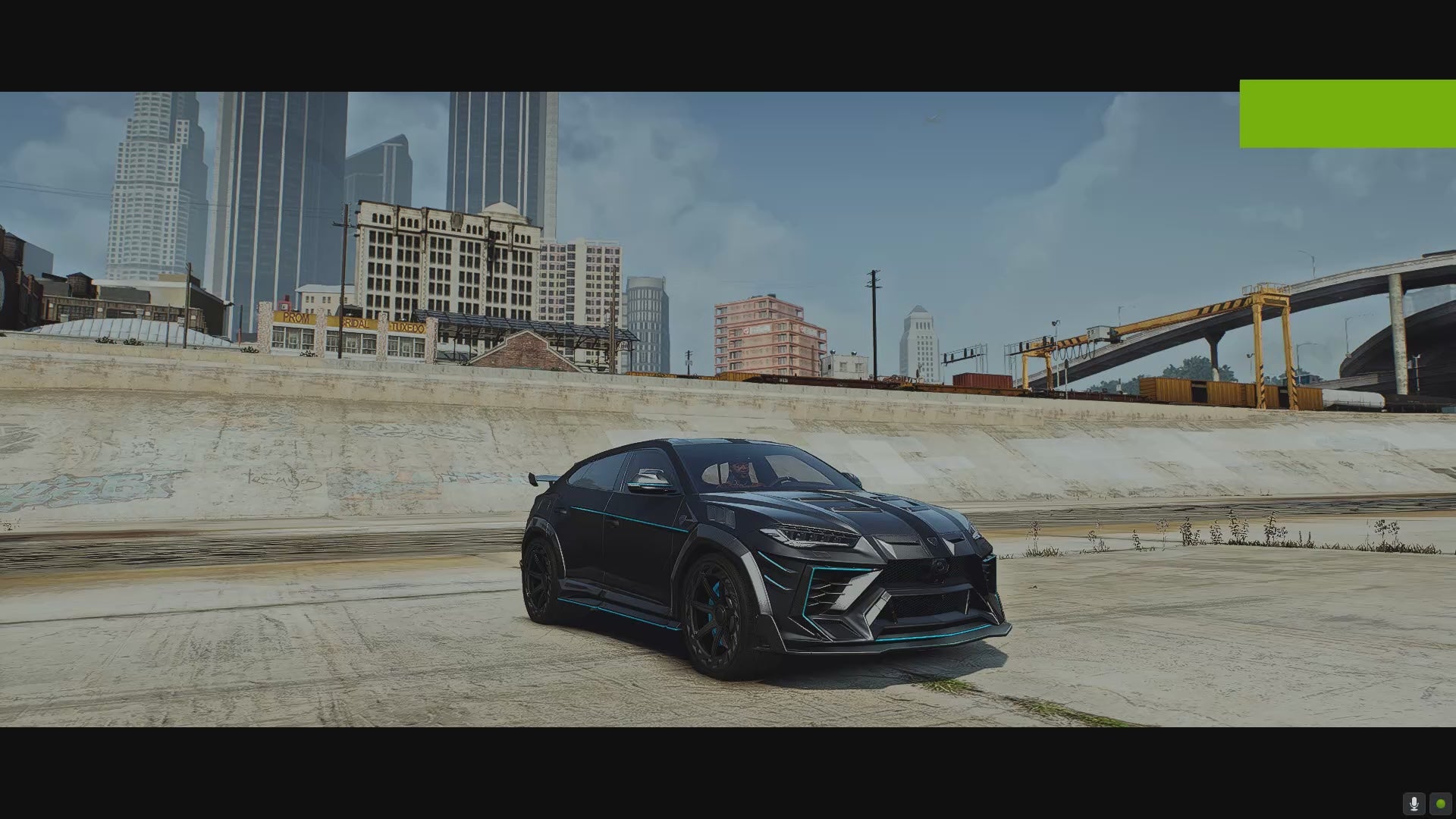 Flying Lamborghini Urus Mansory [Animated Lights] – Fivem Dealership