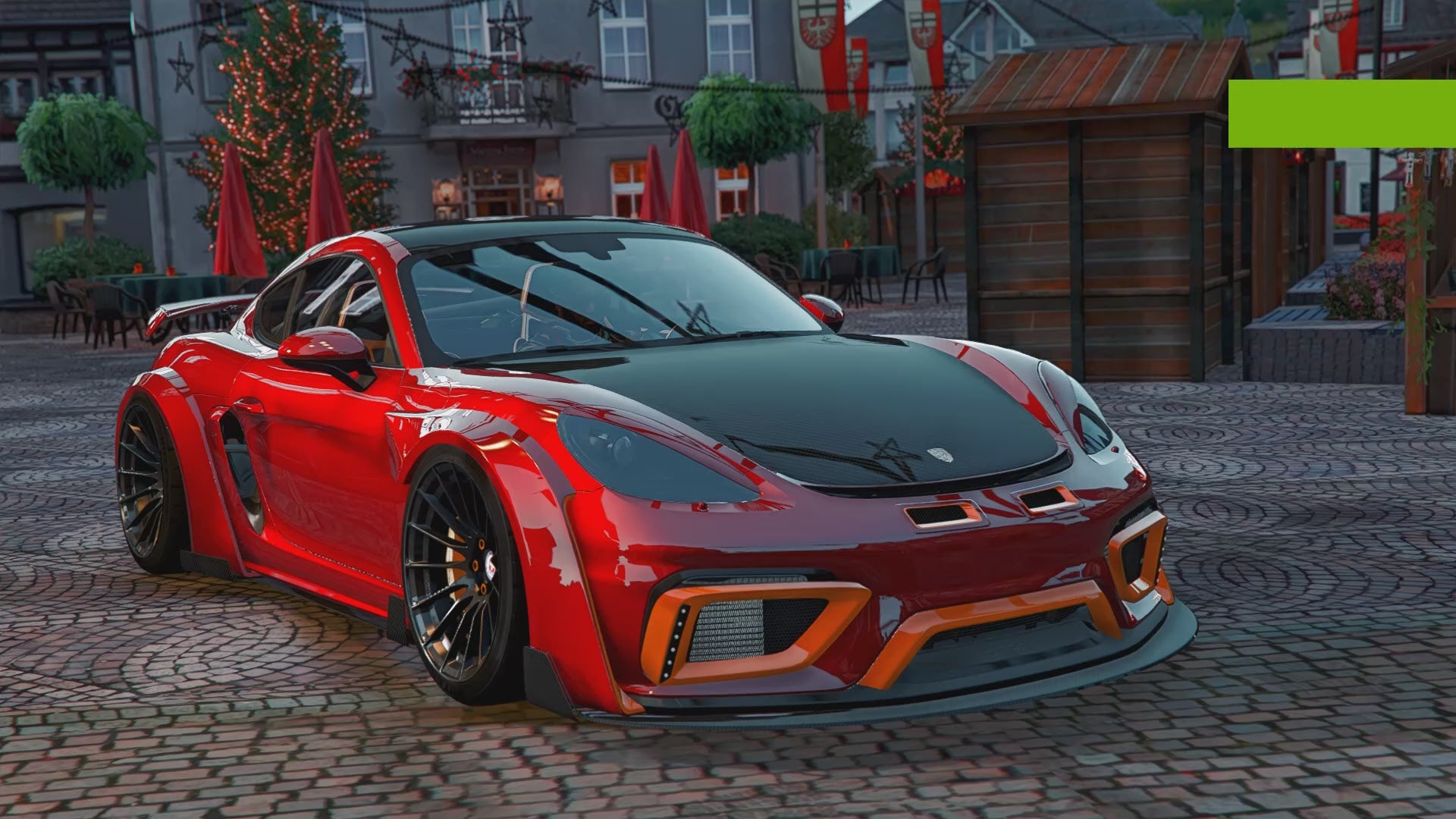 Porsche GT4 Beast Edition [Animated Lights] – Fivem Dealership