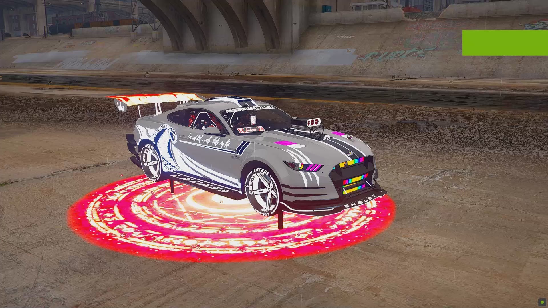 Ford Mustang Flames [Dinamic RGB Lights] – Fivem Dealership