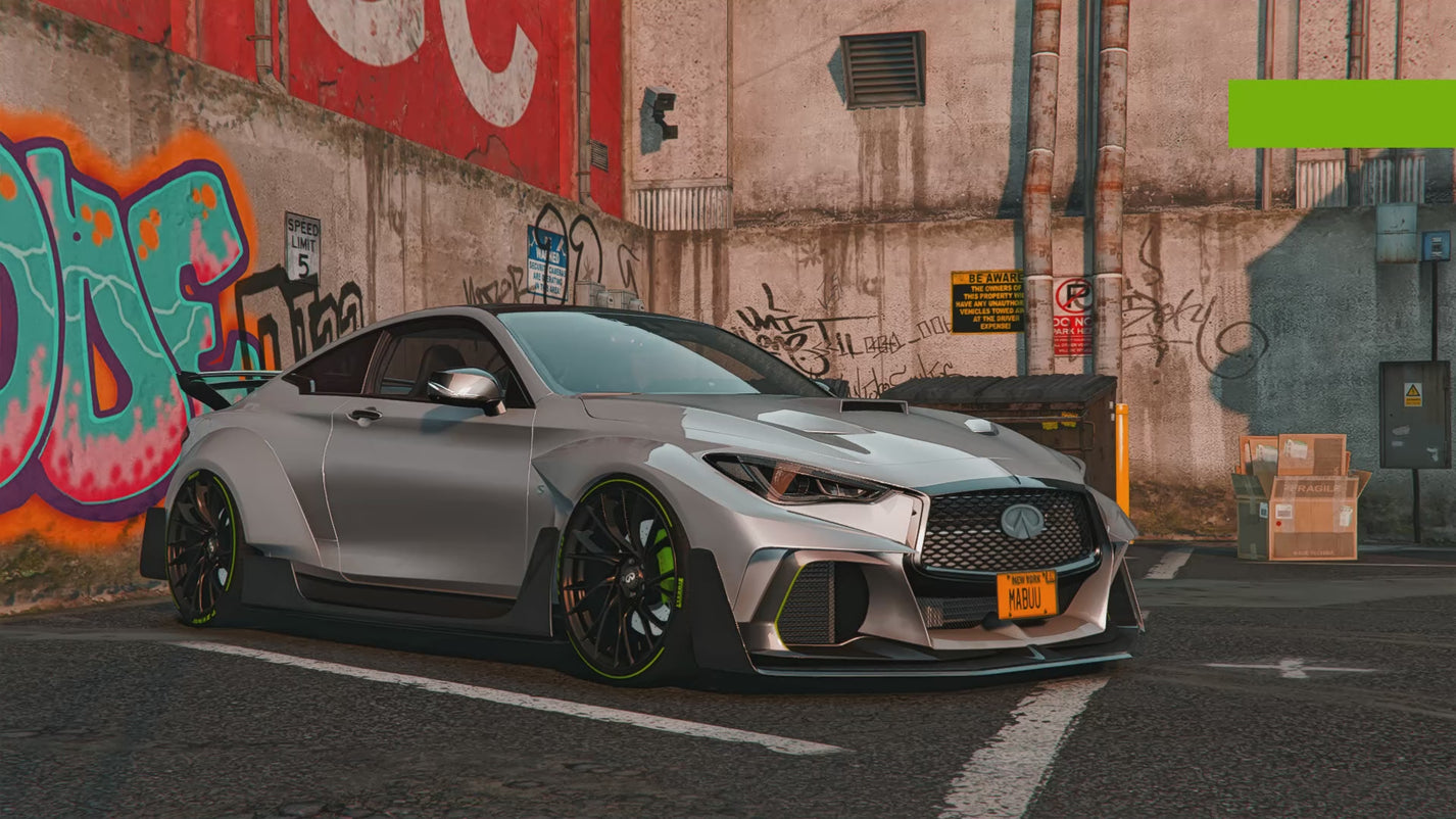 Infiniti Q60 Black S Hycade Edition [Animated Lights] – Fivem Dealership