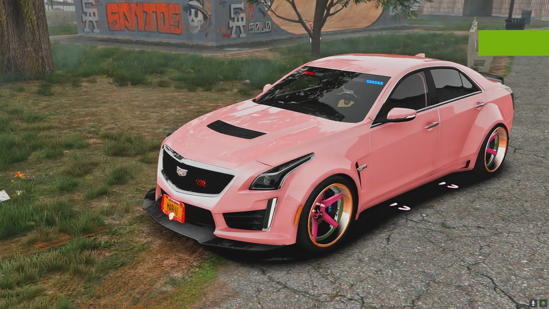 [Non ELS] Cadillac CTS V Widebody [Animated Lights] – Fivem Dealership