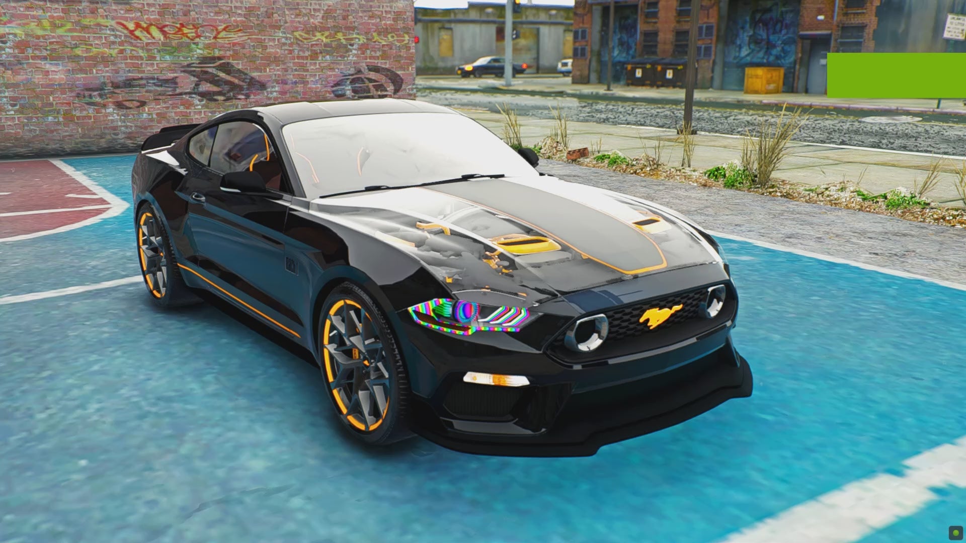Mustang Mach1 [Animated Lights] – Fivem Dealership