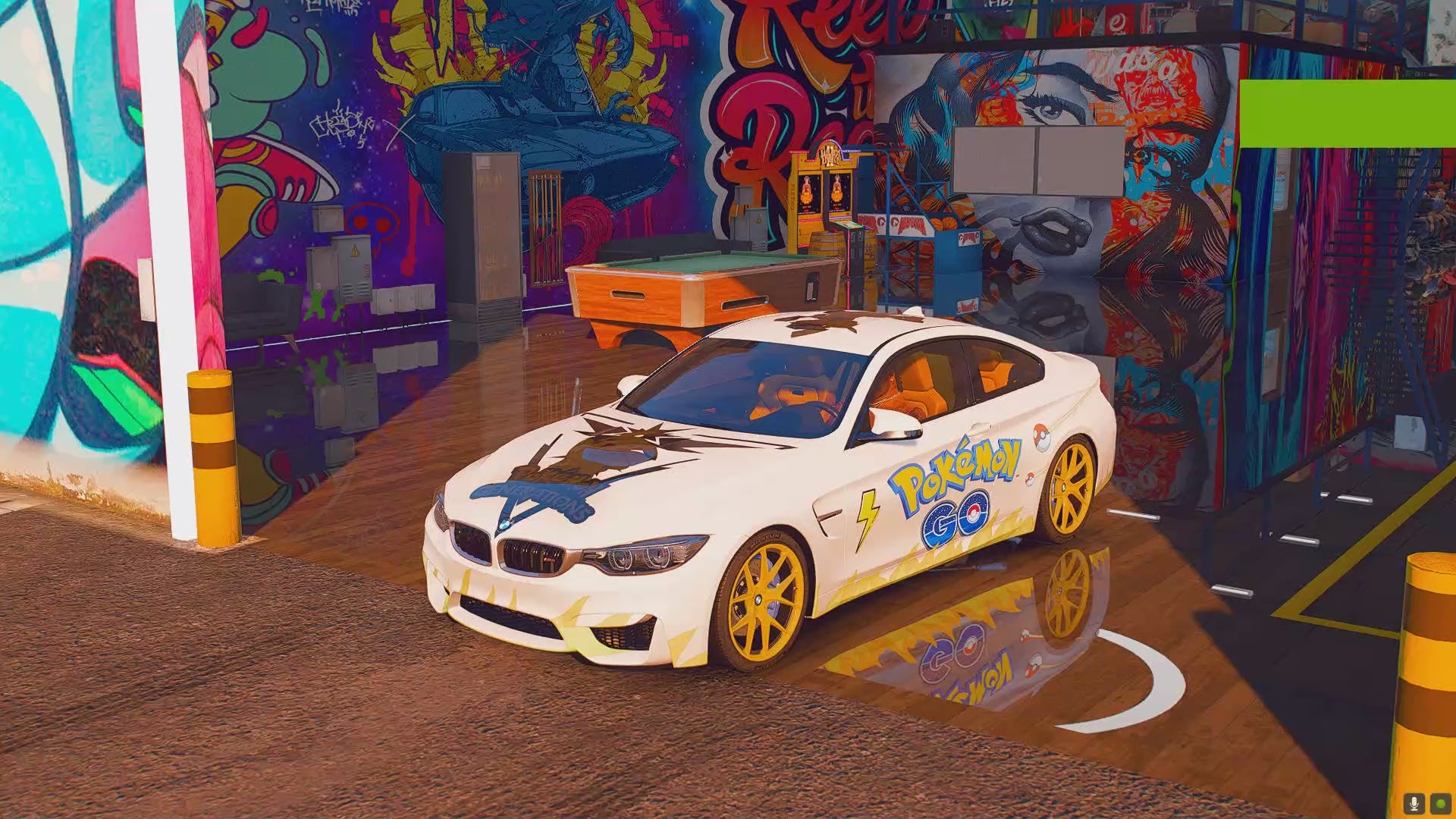 BMW M4 F86 Pikachu [Dinamic RGB Lights] – Fivem Dealership