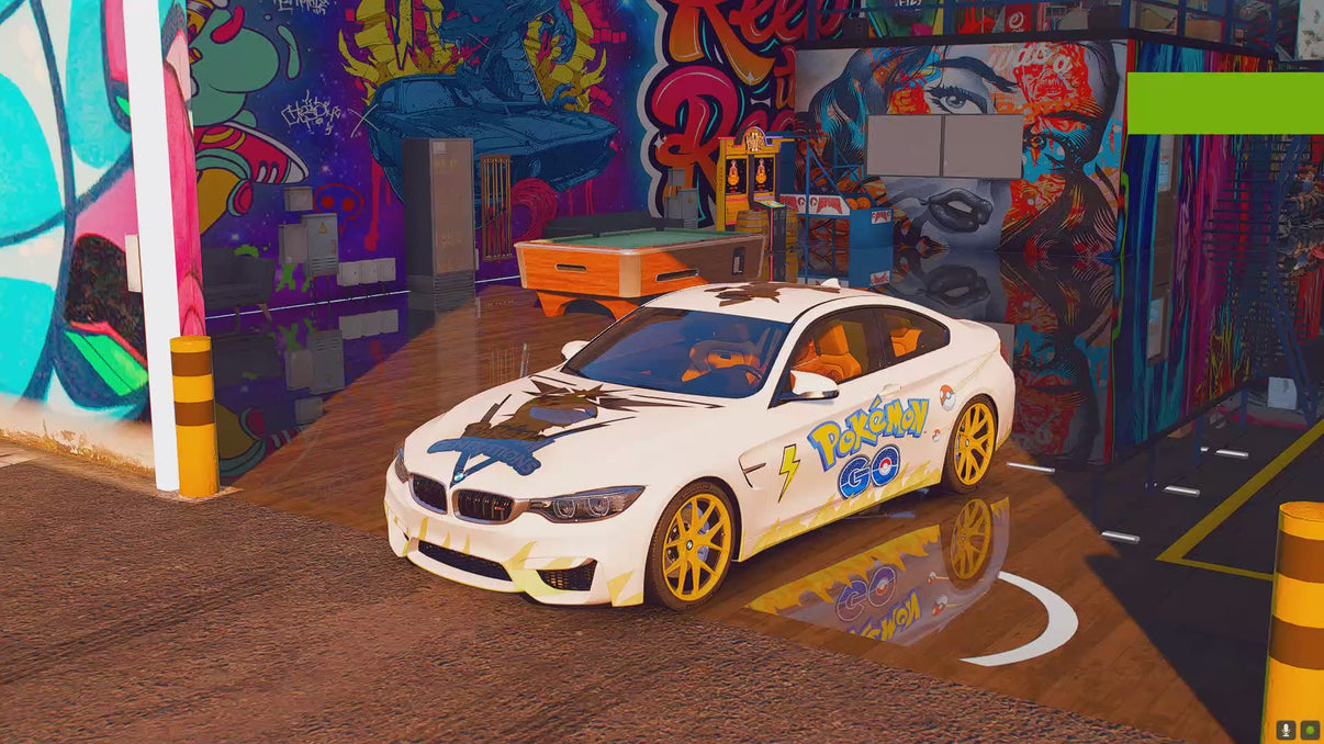 BMW M4 F86 Pikachu [Dinamic RGB Lights] – Fivem Dealership