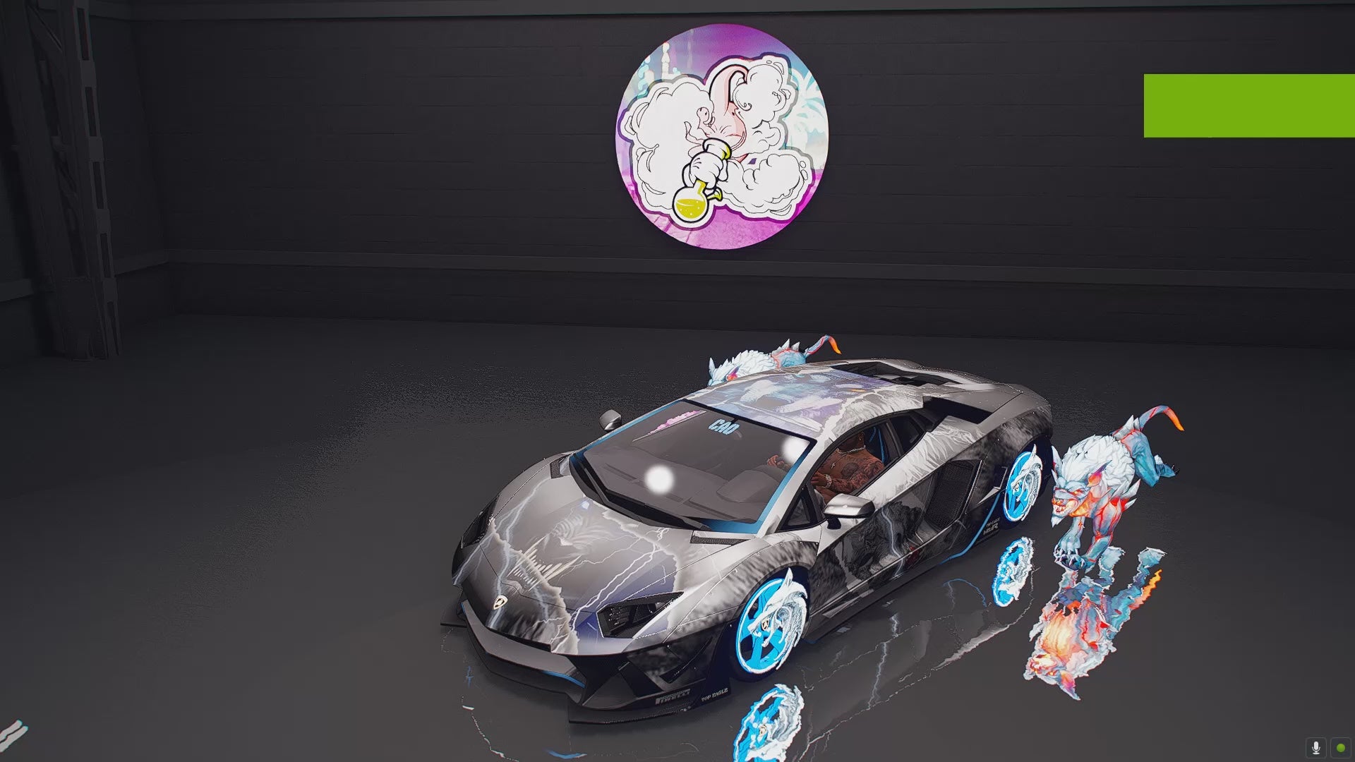 Lamborghini Aventador LP-750 SV Liberty Walk Wolf [Dinamic RGB Lights ...