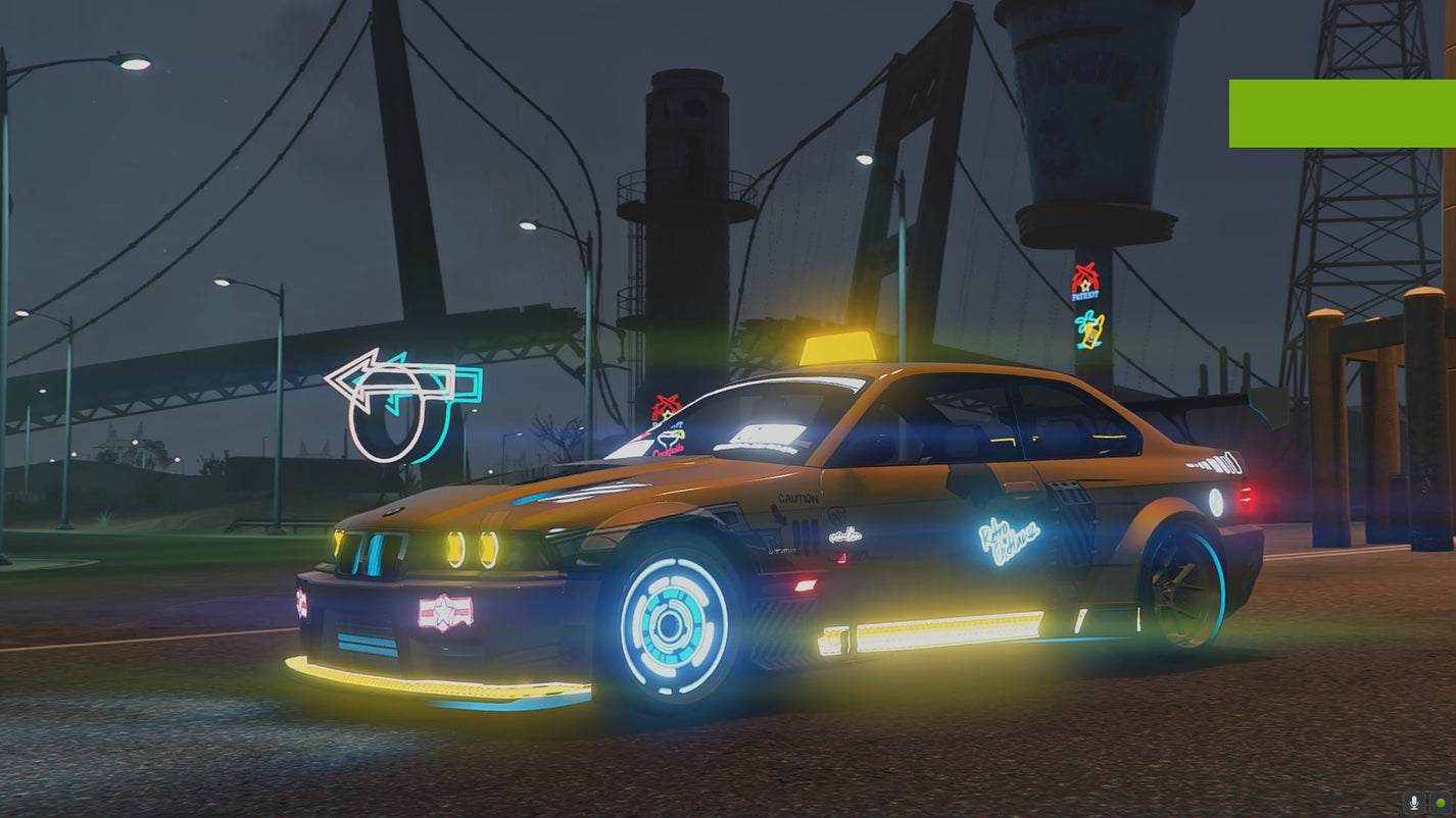 BMW M3 E36 Taxi [Dinamic RGB Lights] – Fivem Dealership