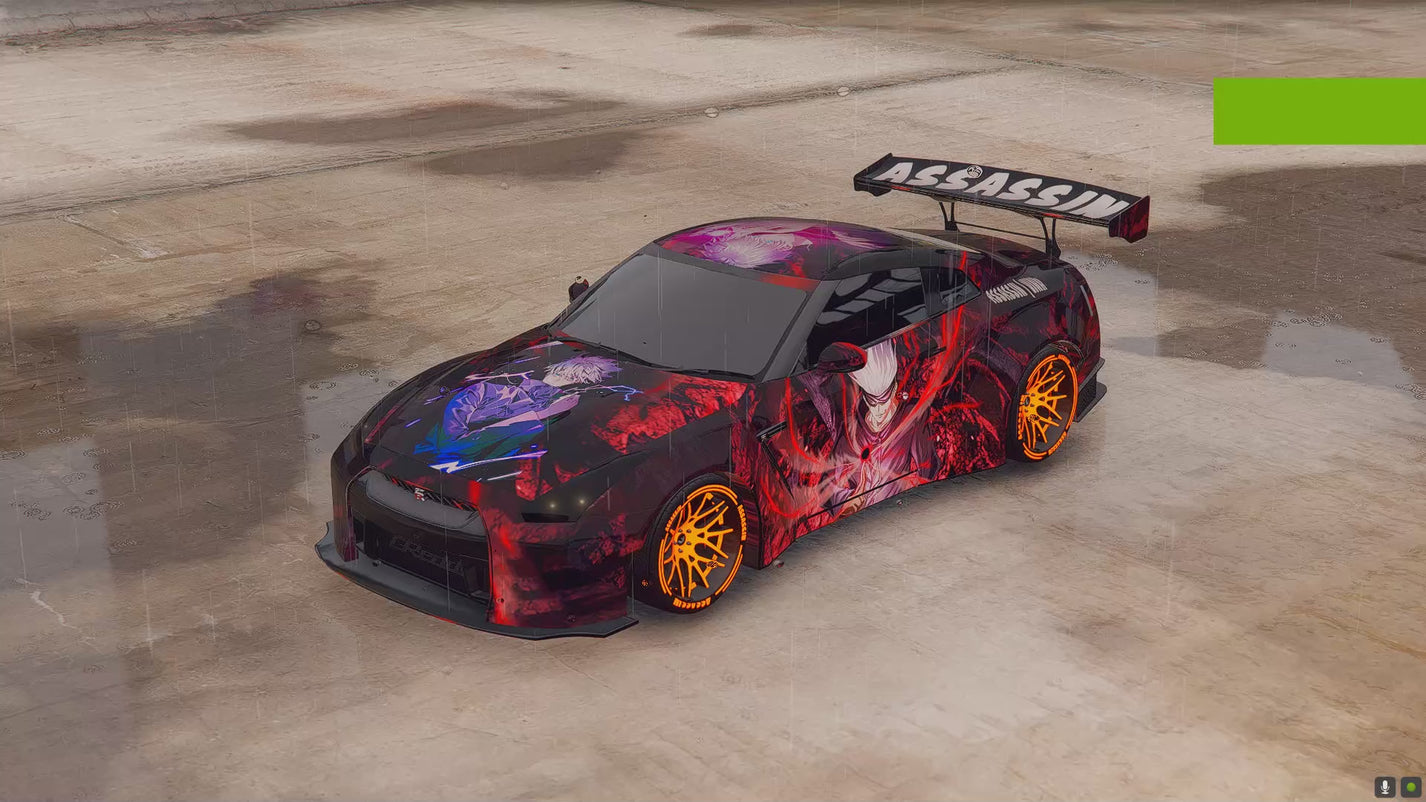 Assassin Nissan GTR [Dinamic RGB Lights] – Fivem Dealership