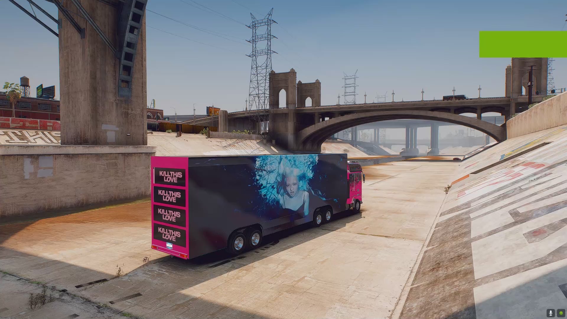 Black Pink Truck [Dinamic RGB Lights] – Fivem Dealership