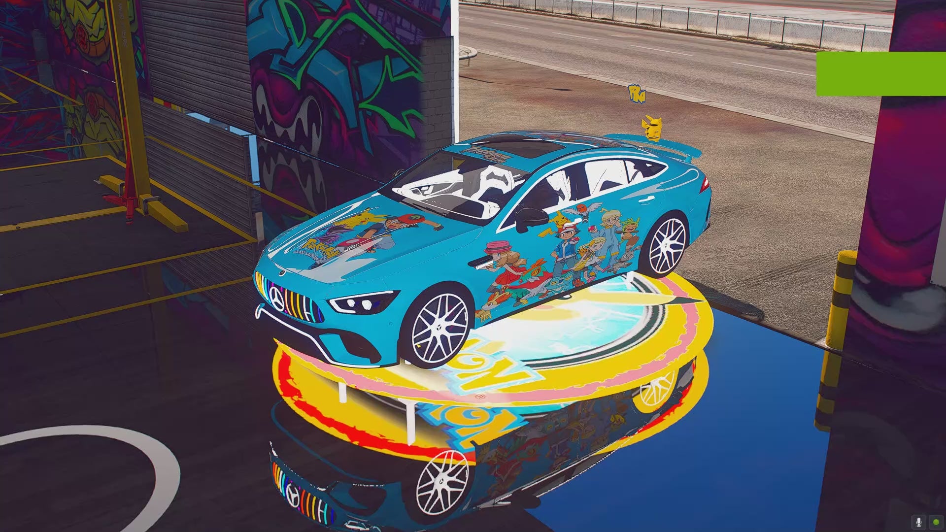 Mercedes Benz AMG GT63 Pokemon Edition [Dinamic RGB Lights] – Fivem ...