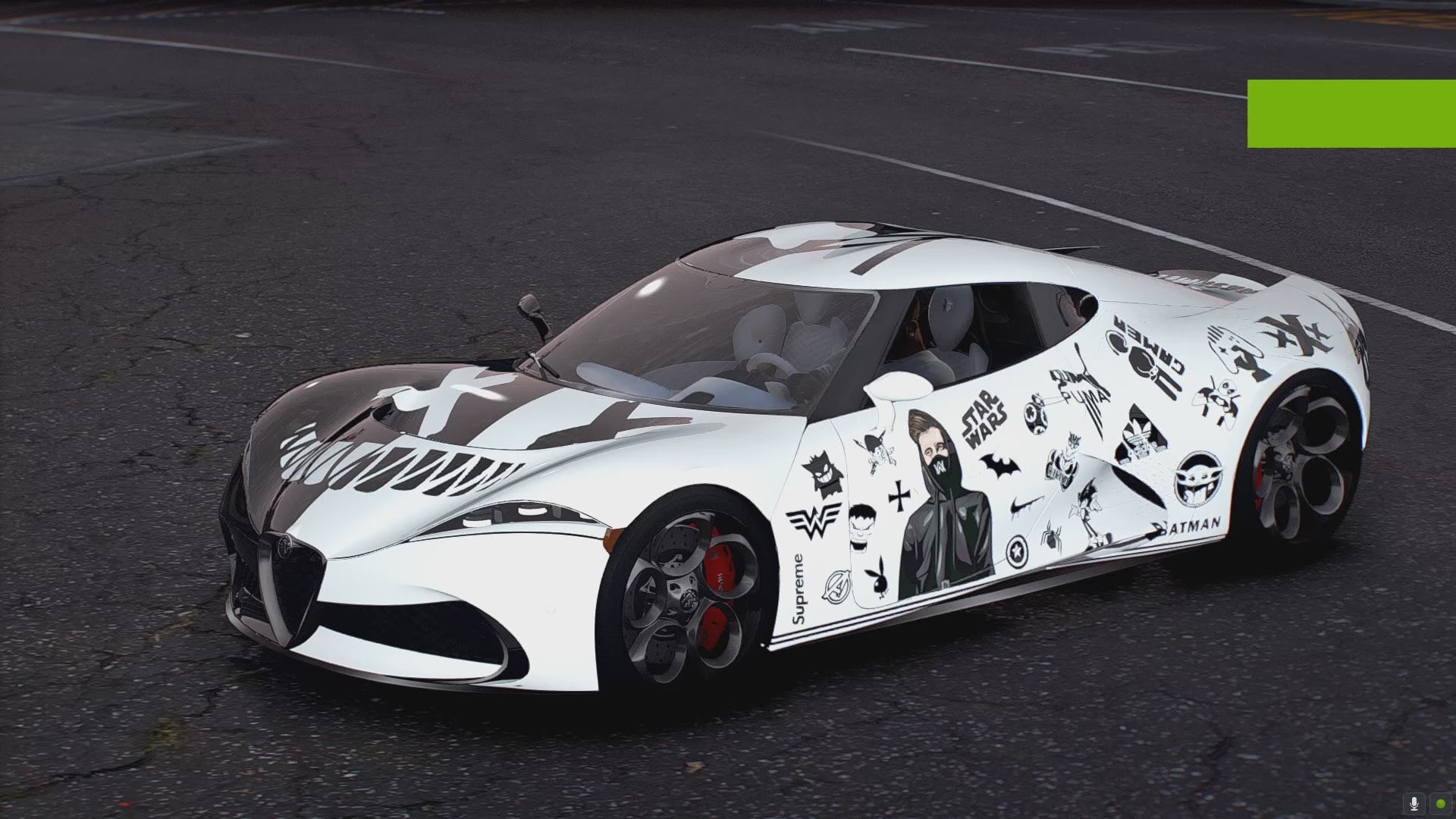 Alfa Romeo 6C Alan Walker Marshmello [Dinamic RGB Lights] – Fivem ...