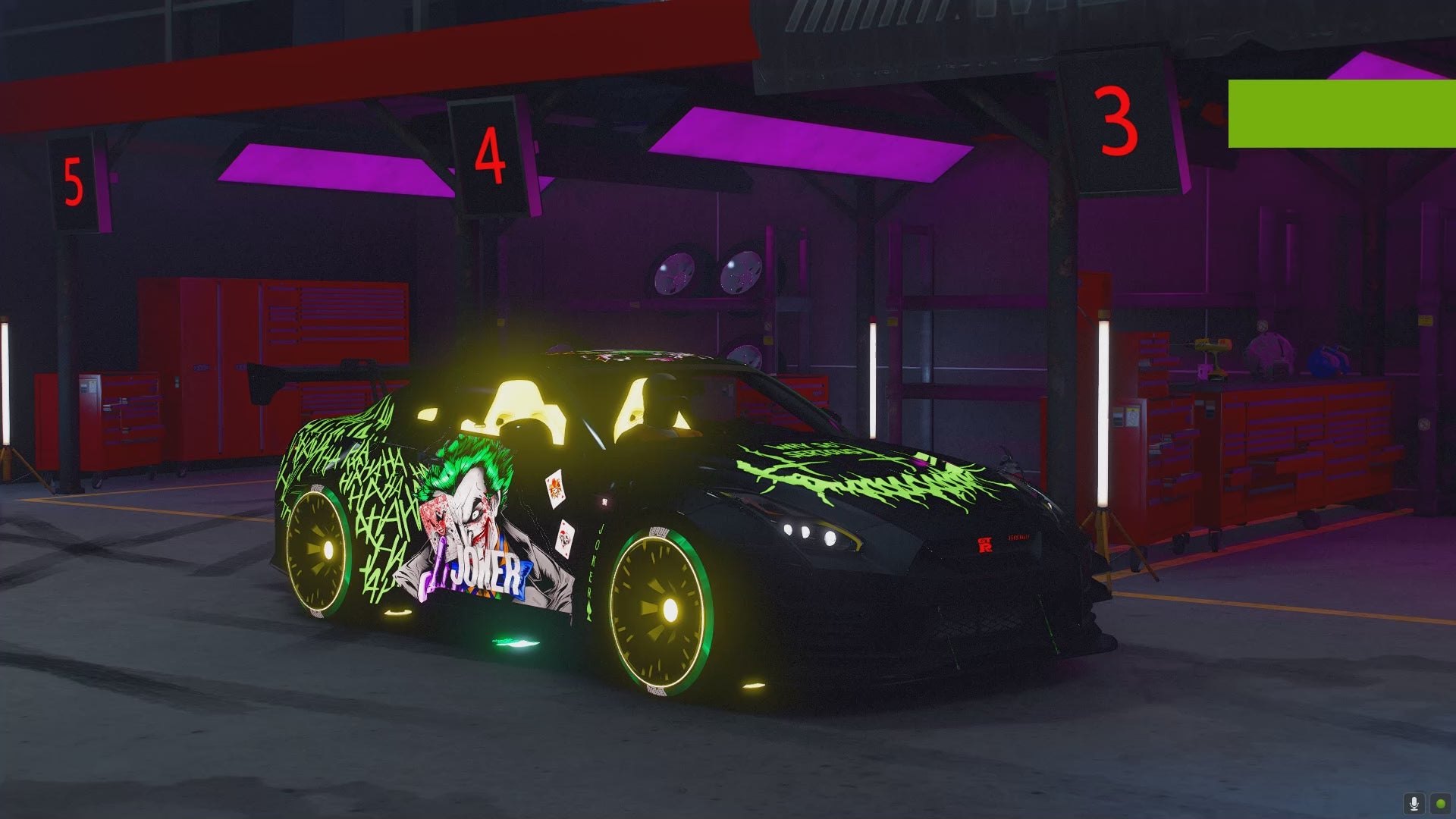 2020 Nissan GTR Nismo Joker [Dinamic RGB Lights] – Fivem Dealership
