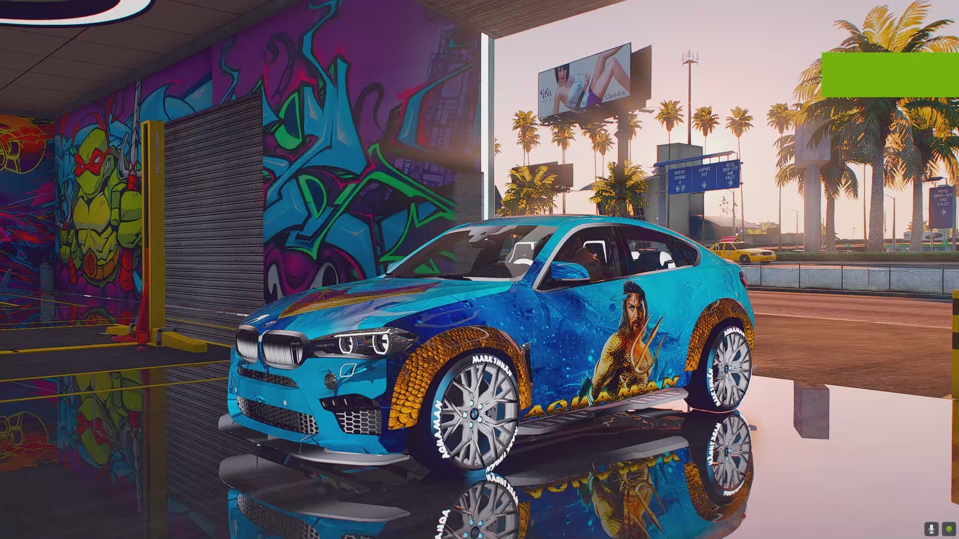 BMW X6 Aqua Man [Dinamic RGB Lights] – Fivem Dealership