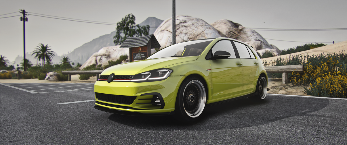 Debadged Volkswagen Golf GTI 2018 FiveM Mod – Fivem Dealership