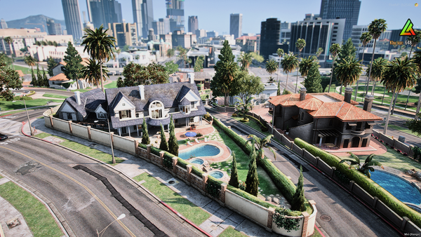 White Mansion FiveM Map | Premium GTA V MLO – Fivem Dealership